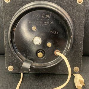 Ingraham | Accents | 95s E Ingraham Co Vintage Mirror Clock Works Looks ...